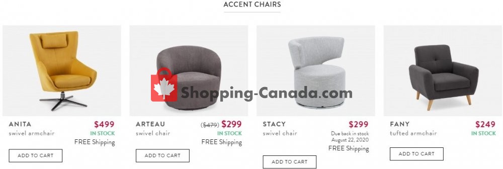 Structube Canada, flyer - (Hot Deals): July 29 - August 4, 2020 ...