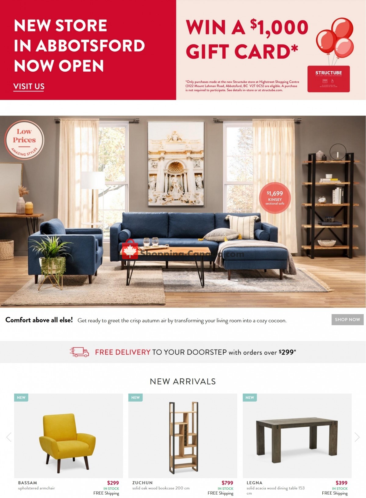 Structube Canada, flyer - (Hot Deals): November 11 - November 17, 2021 ...