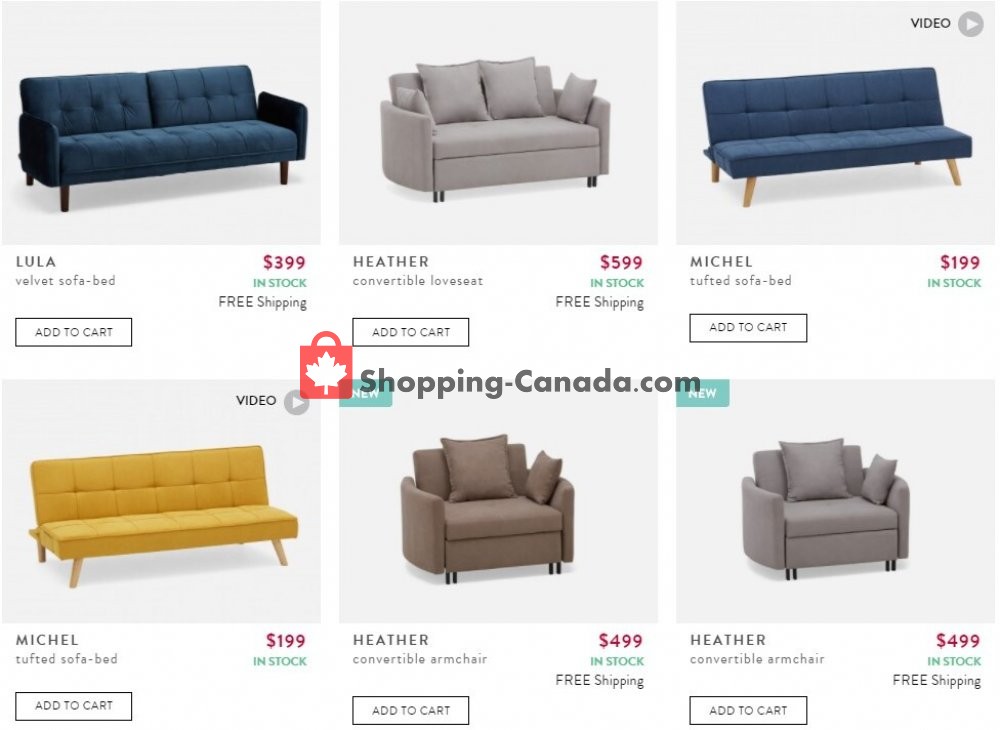 Structube Canada, flyer - (Hot Offers): November 3 - November 9, 2020 ...