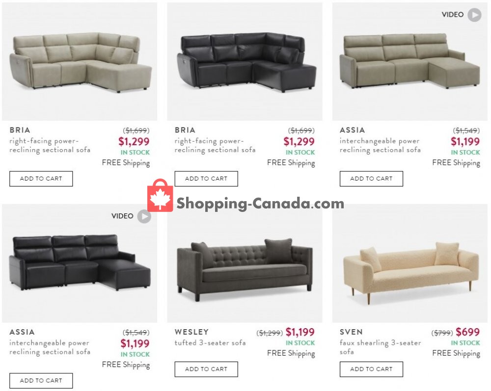 Structube Canada, flyer - (Hot Offers): September 15 - September 21 ...