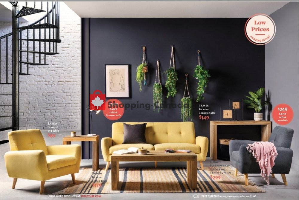 Structube Canada, flyer - (Low Prices): August 1 - October 31, 2020 ...