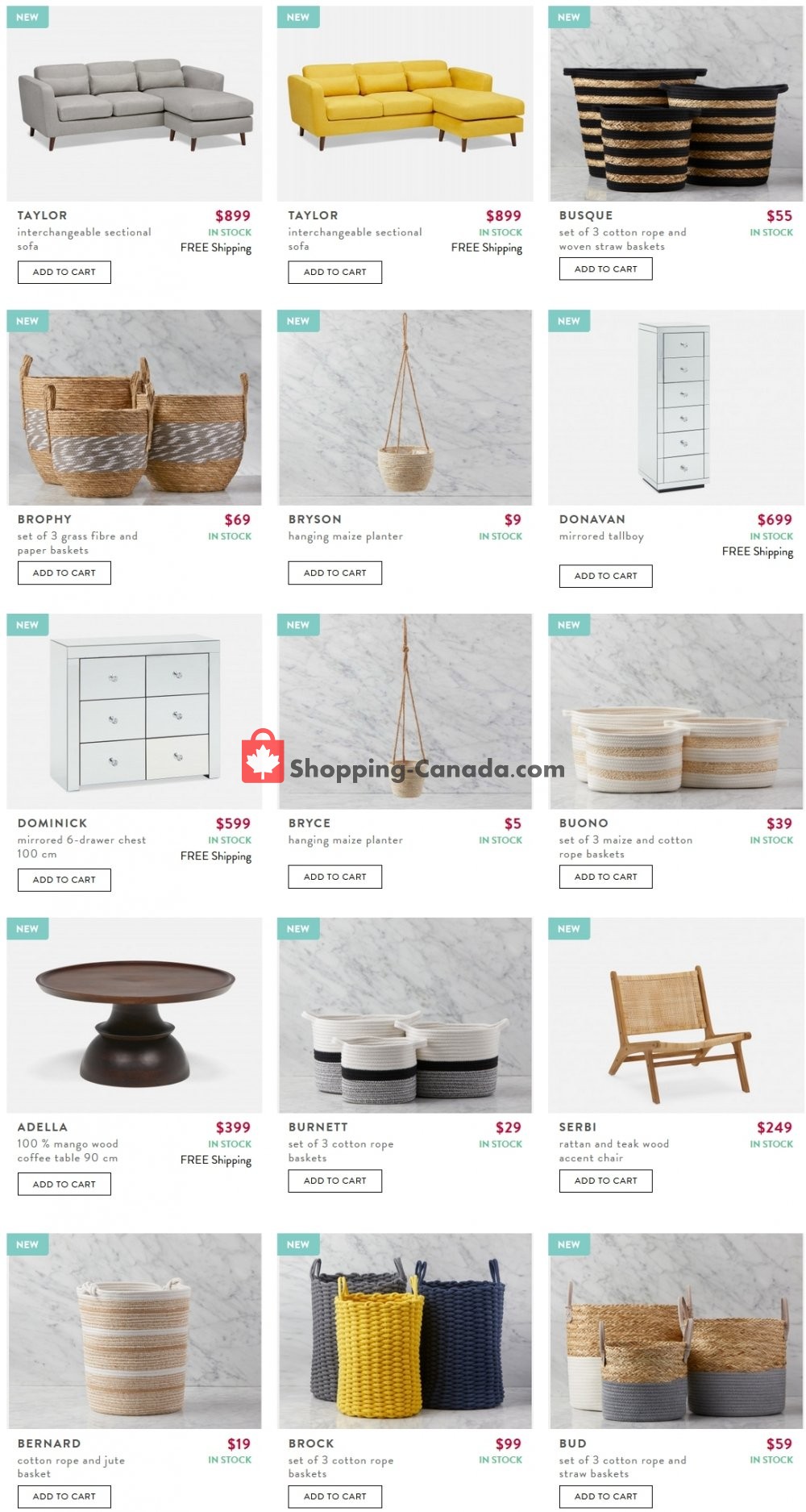 Structube Canada, flyer - (Special Offer): January 6 - January 12, 2021 ...