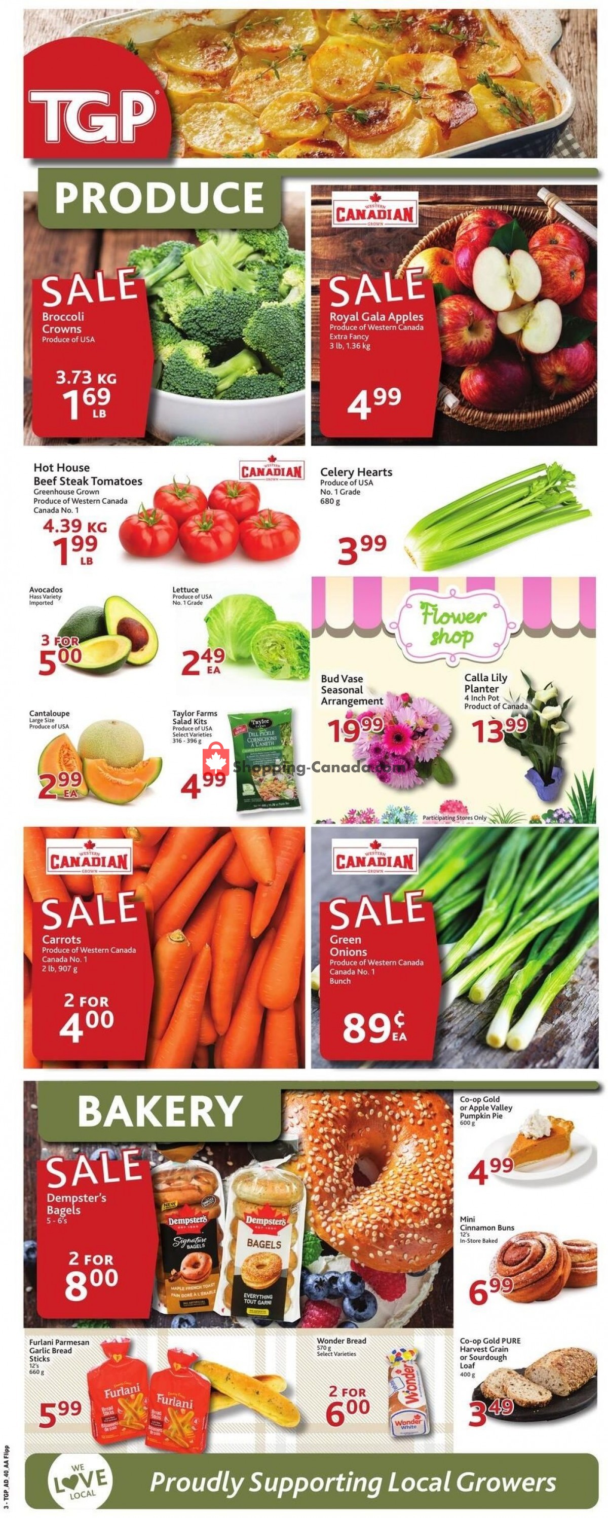 TGP Canada, flyer - Special Offer - Week Long Savings: September 28 ...