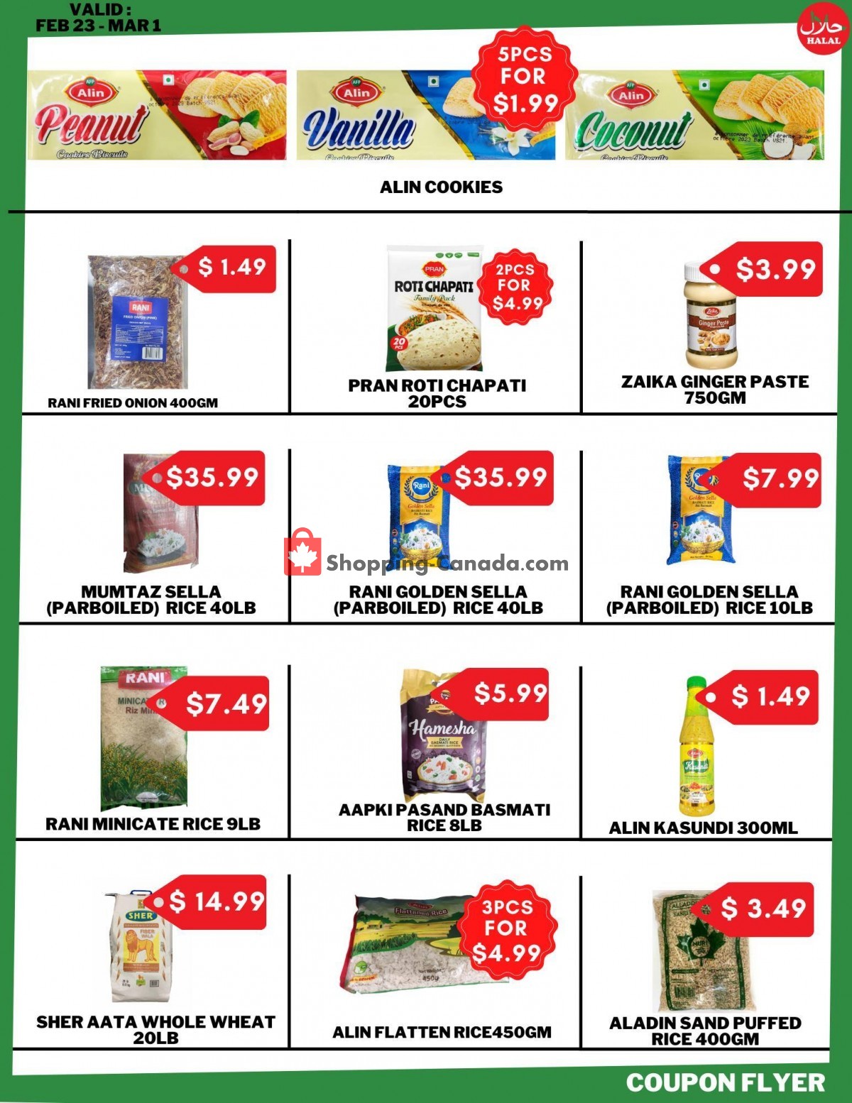 Victoria Supermarket Canada, flyer - (Back To Stock Sale): February 23 ...