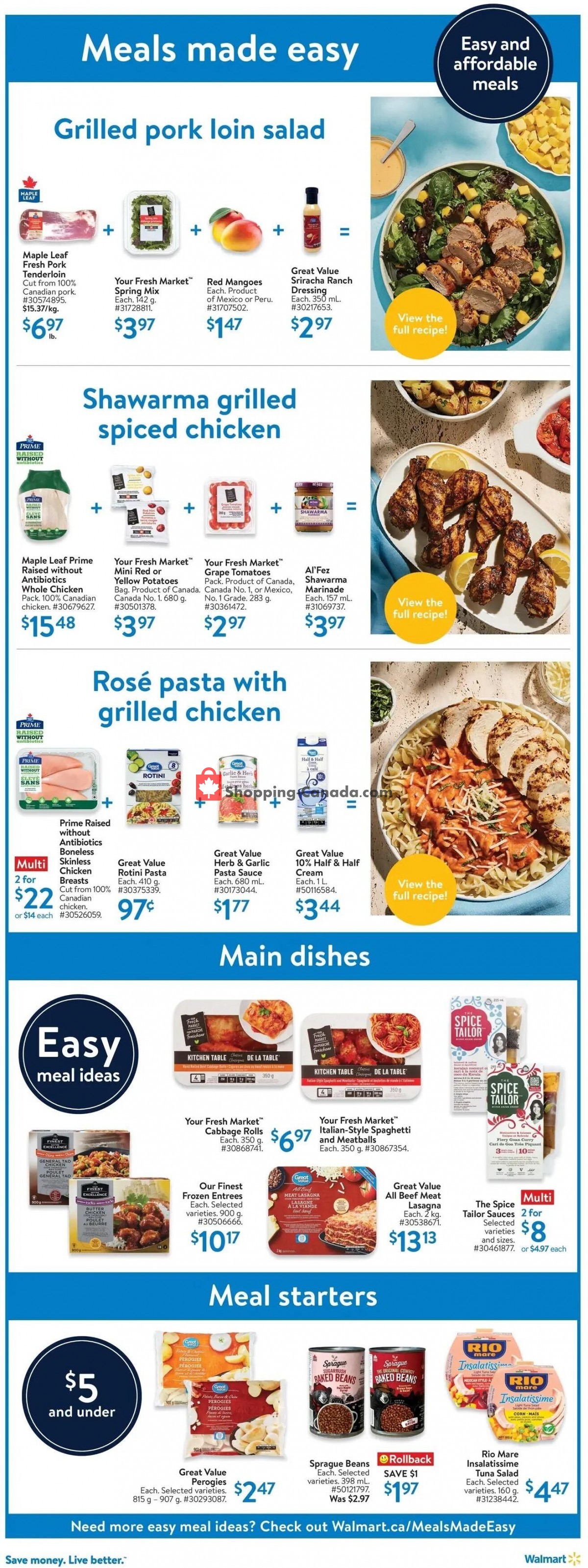 Walmart Flyers, Weekly ads in Canada | Shopping Canada