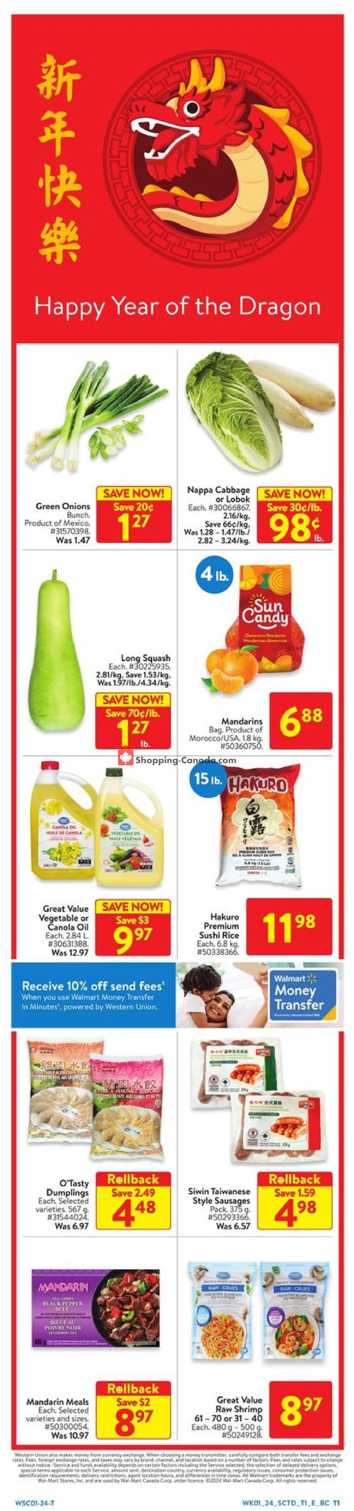 Walmart Canada, flyer - (Always Low Prices - West): January 25 ...
